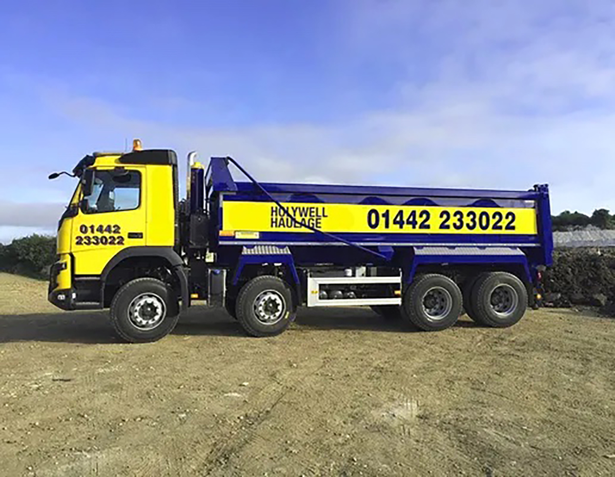 Holywell Waste Management - Commercial - Tipper Lorry Hire